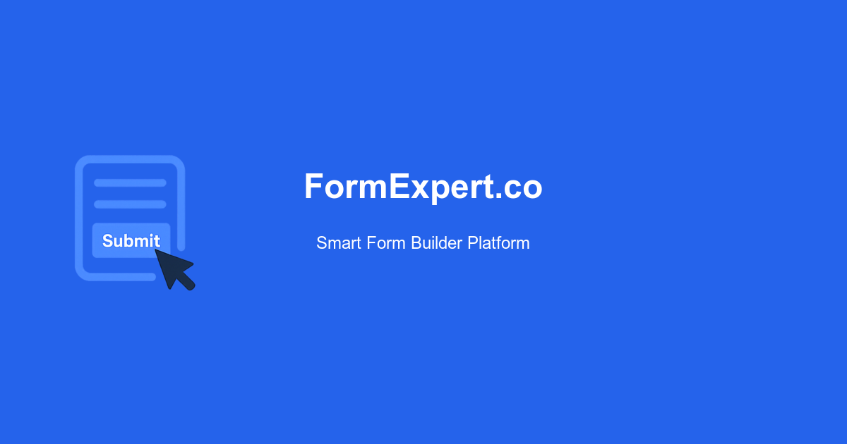 FormExpert.co - Professional Form Builder & Lead Generation